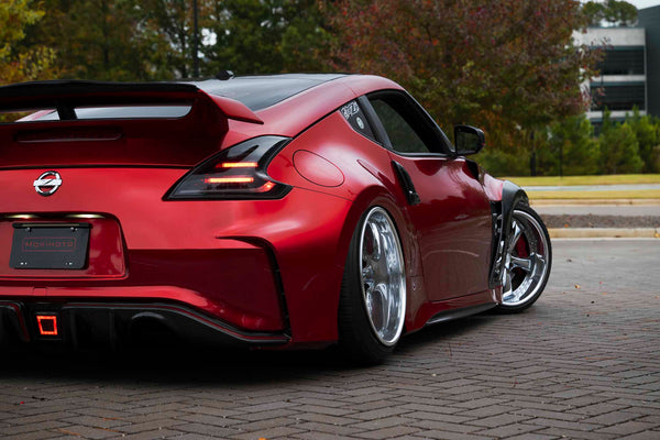 Morimoto 2009-2021 Nissan 370Z XB LED Tail Lights Gen II Smoked Set ...