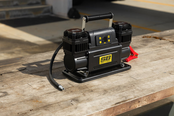 Smittybilt 10.6 CFM Dual Head Compressor With Carrying Bag 2782 ...