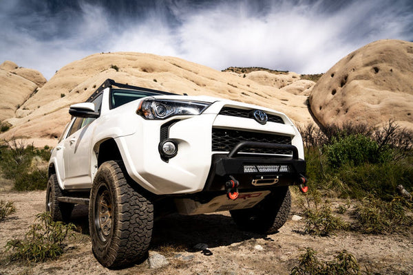 Body Armor 2010-2024 Toyota 4Runner Hiline Front Winch Bumper & Pro ...