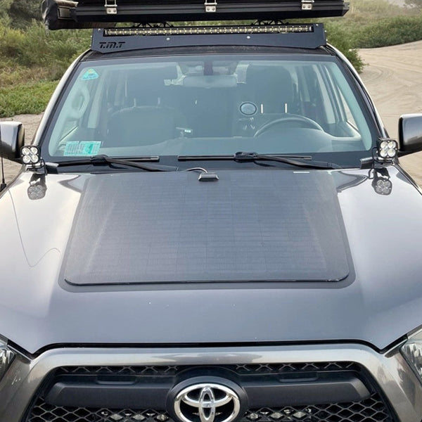 Lensun 2003-2024 Toyota 4Runner 4th 5th Gen 100W Hood Flexible Solar ...
