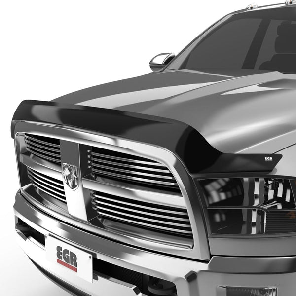 EGR 2010-2019 Dodge Ram 2500 3500 Superguard Hood Guard Smoke Finish 3 ...