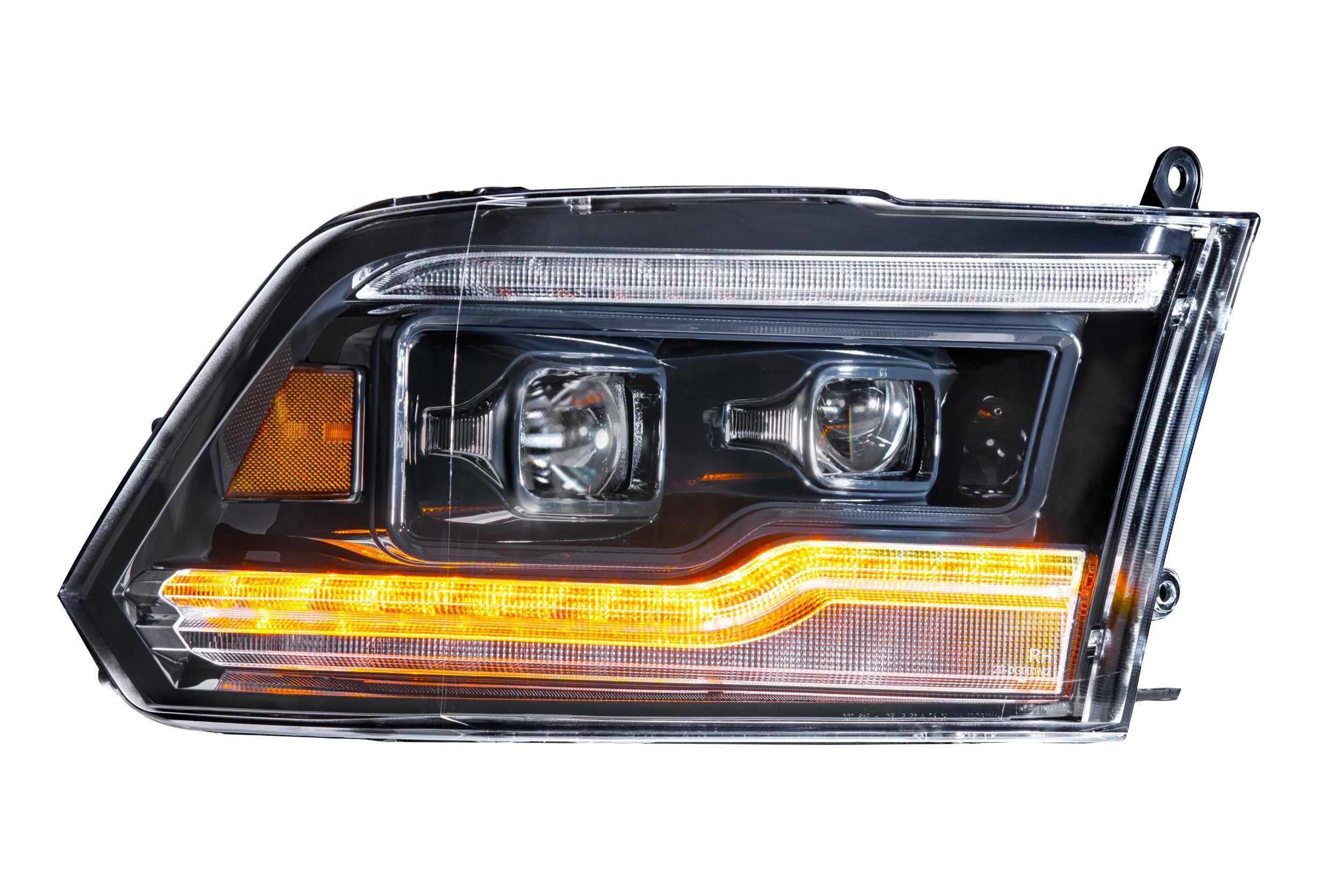 Morimoto 2009-2024 Dodge Ram XB Led Headlights Pair Amber DRL LF520-A ...