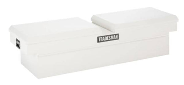 Lund Tradesman 61" Cross Bed Truck Tool Box Mid-Size Gull Wing Steel ...
