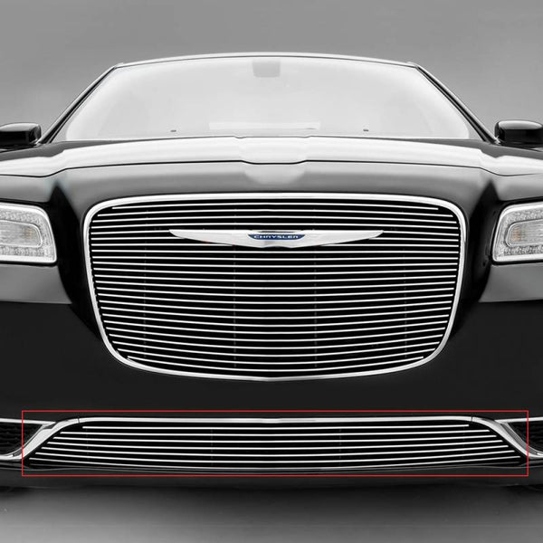 T-Rex 2015-2018 Chrysler 300 Bumper Billet Grille Overlay 1 Pc Black P ...