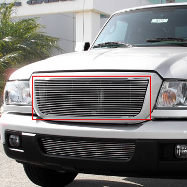 T-Rex 2006-2012 Ford Ranger XLT Billet Grille Insert Polished 20661 ...