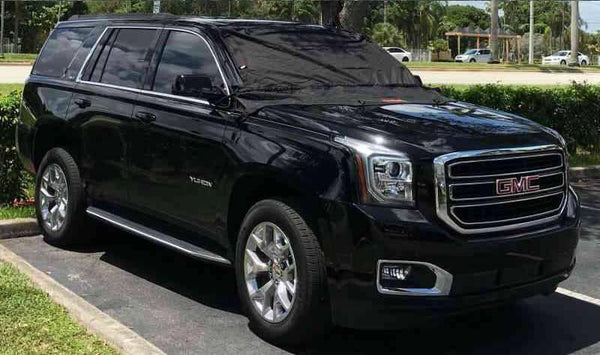 Auto Gutter Leaf Protector Windshield Cover full size trucks and SUV L ...