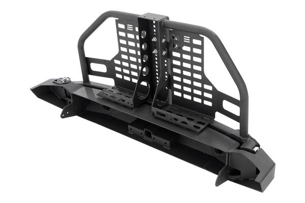 Smittybilt 2007-2018 Jeep Wrangler JK XRC Atlas Rear Bumper with Tire ...