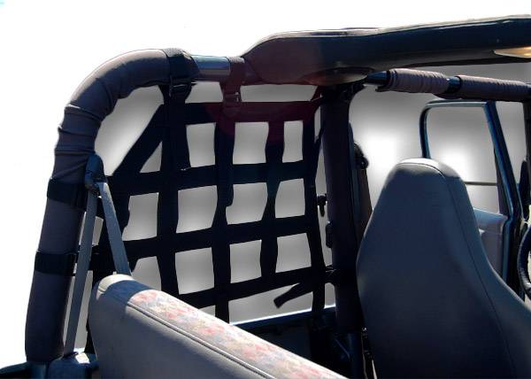 Warrior 1997-2006 Jeep Tj Wrangler Side Cargo Netting 40602 | AutoPartsToys
