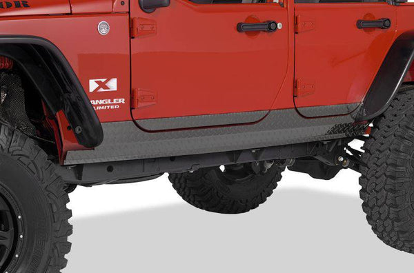 Warrior 2007-2017 Jeep Wrangler Jk 2Dr Sideplates Rubicon Below Door ...