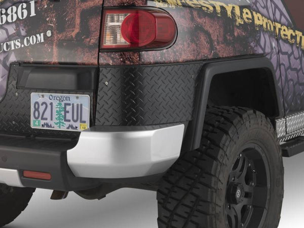 Warrior 2007-2014 Toyota Fj Cruiser Rear Corners For Wp Flares Polish ...