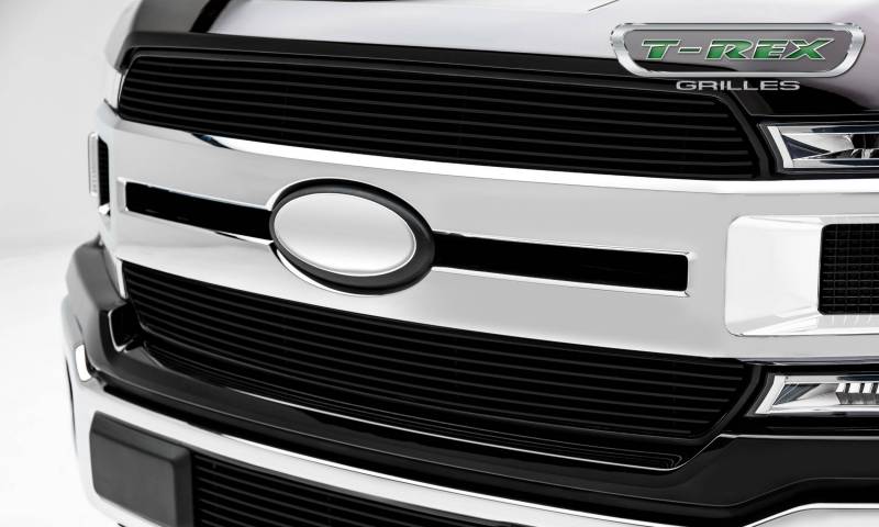 T-Rex 2018-2020 Ford F150 Billet Series 2 PC Main Grille Overlay Insert ...