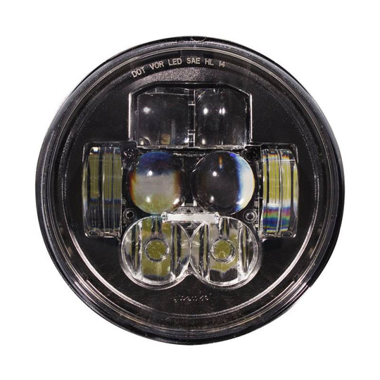 J.W Speakers 8630 EV 12V 24V LED RHT High & Low Beam Headlight with FP ...