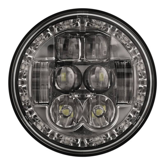 J.W Speakers 8630 EV 12V 24V LED RHT High & Low Beam Headlight with FP ...