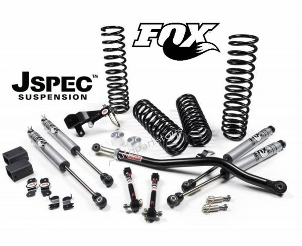 JKS 2007-2018 Jeep Wrangler JK 4 Door 2.5 Inch Lift Kit Fox Adventure ...