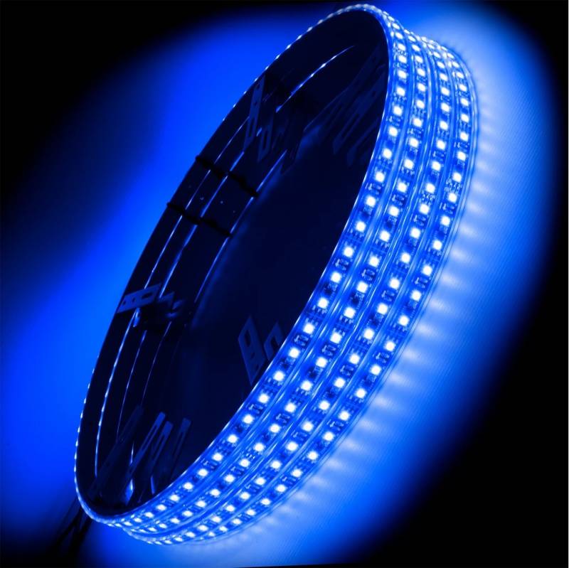 Oracle Lighting LED Illuminated Wheel Rings Double LED Blue 4228-002 ...
