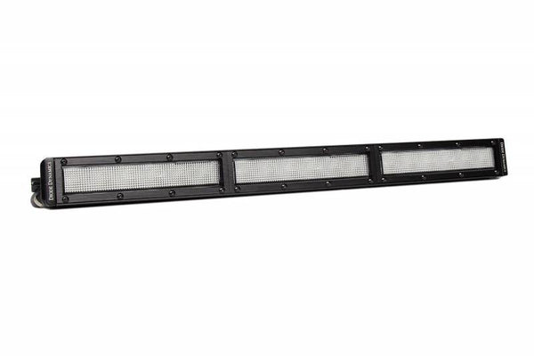Diode Dynamics 18 Inch LED Light Bar Single Row Straight Clear Flood E ...