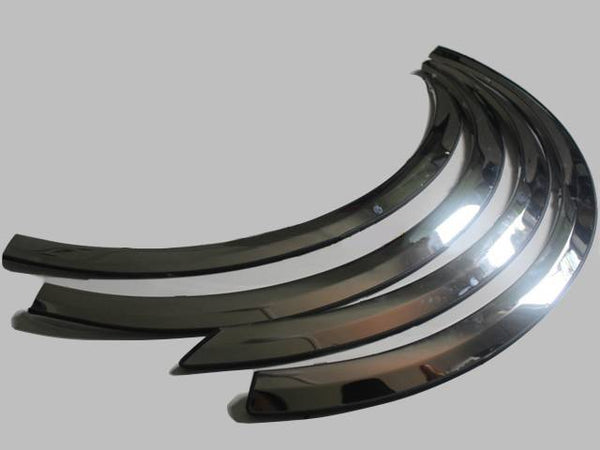 QAA 2005-2009 Ford Mustang 4 piece Molded Stainless Steel Wheel Well ...