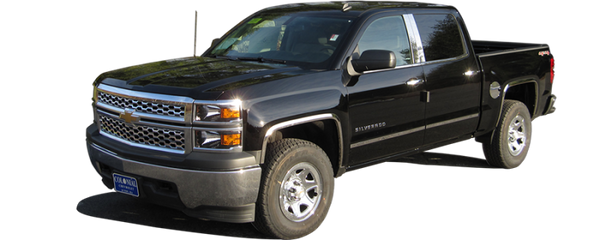 QAA 2014-2018 GMC Sierra 2014-2019 Chevrolet Silverado 1500 LD 2 piece ...