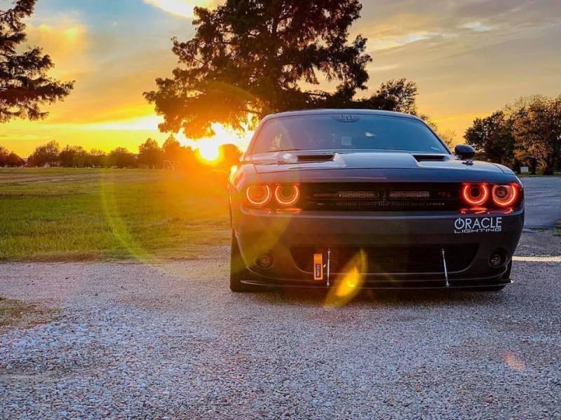 Oracle Lighting 2015-2023 Dodge Challenger Colorshift RGB+W DRL Headli ...