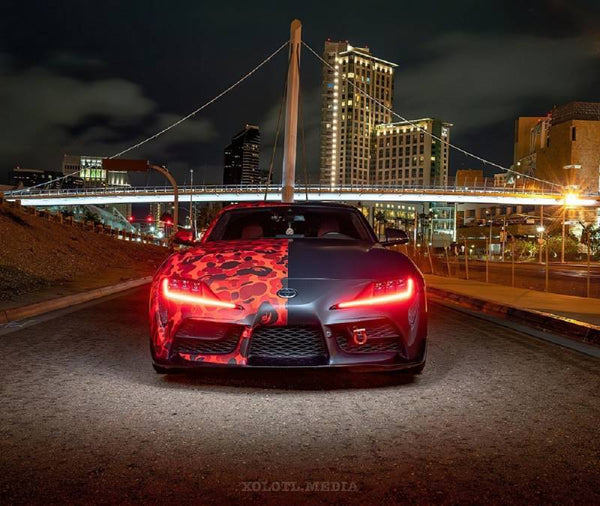 Oracle Lighting 2020-2023 Toyota Supra Colorshift RGB+A Headlight DRL ...