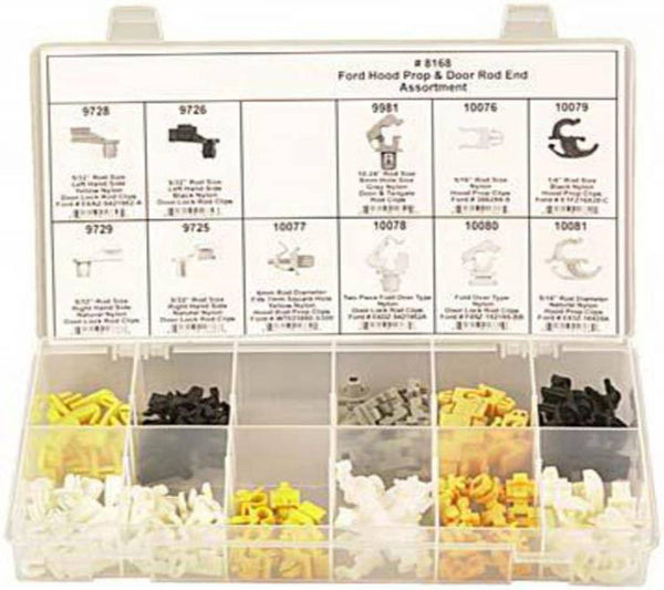 DISCO Ford Hood Prop & Rod End Assortment 100 pieces 8168 – AutoPartsToys