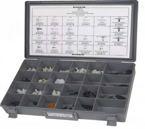 DISCO Universal Door Panel Hood Clip Assortment 197 pieces 8615 ...