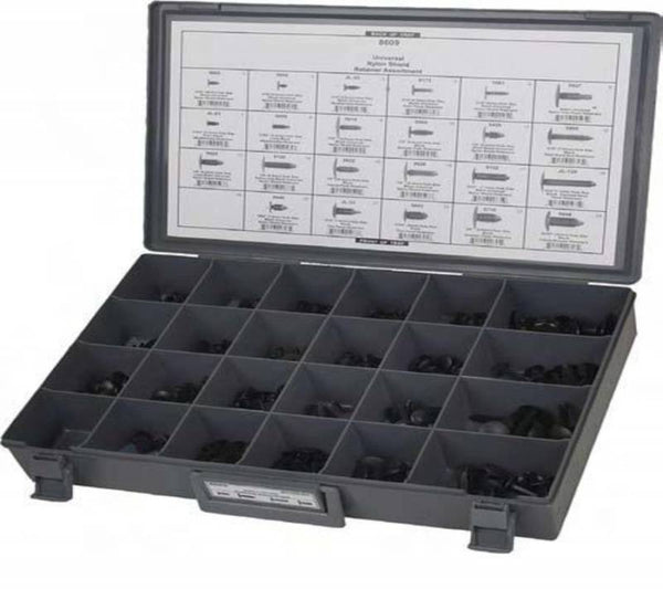 DISCO Universal Shield Retainer Assortment 311 pieces 8609 | AutoPartsToys