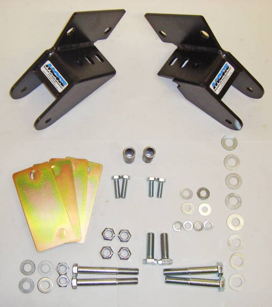 MORE 1976-1986 Jeep CJ Shackle Reversal Brackets 7686-5 | AutoPartsToys