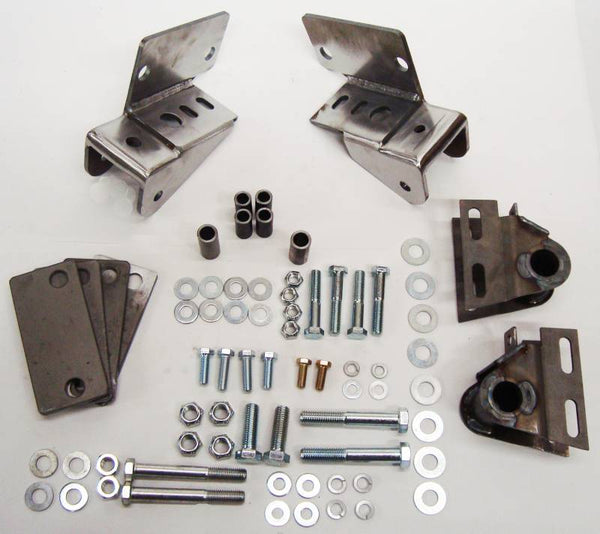 MORE 1976-1986 Jeep CJ Shackle Reversal Brackets Stubby 7686-6SBNP ...