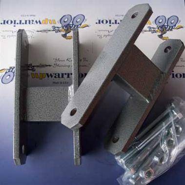 Warrior 1987-1996 Jeep YJ Wrangler Greaseable 1/2" Lift Front Shackles ...