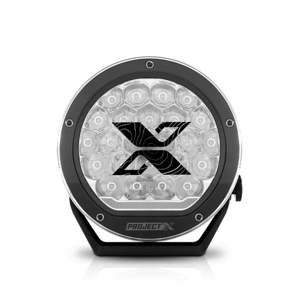 Project X High Power 7" LED Auxiliary Light Combo Beam AL538804-1 ...
